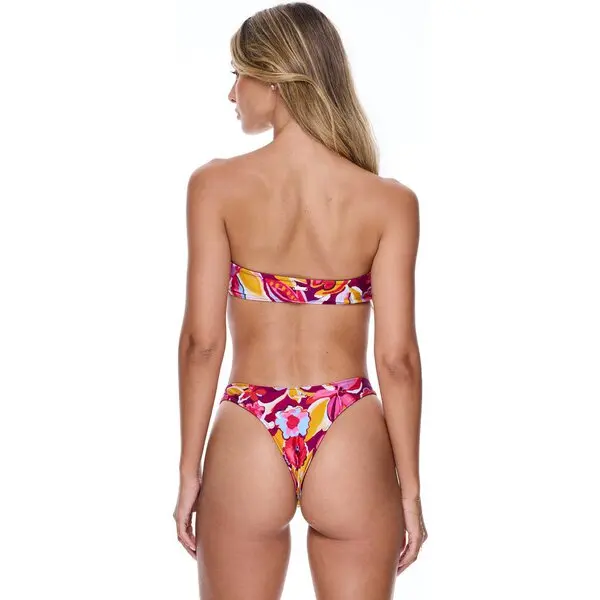 SUNKISSED Le Bas Cheeky Bikini Bottom - Floralia