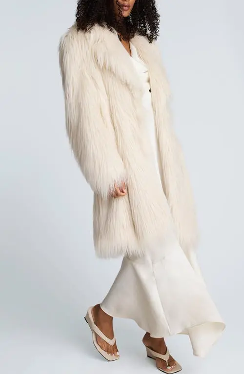 KENNETH COLE Faux Fur Coat