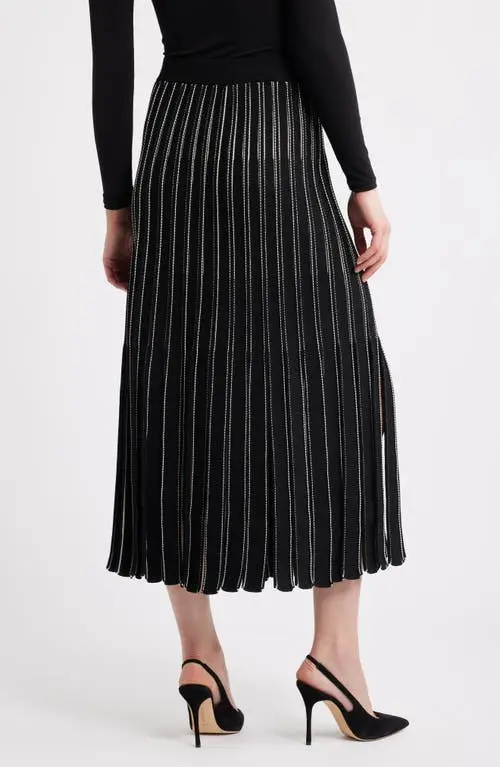 BOSS Fatrina Pleated Midi Skirt - Black