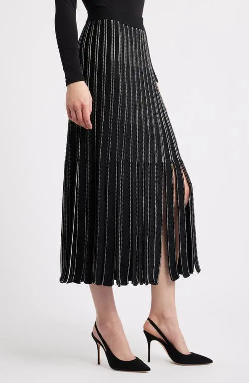 BOSS Fatrina Pleated Midi Skirt - Black