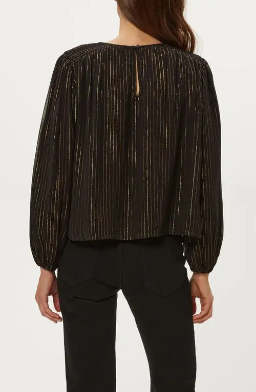 Michael Stars Dolly Metallic Stripe Top
