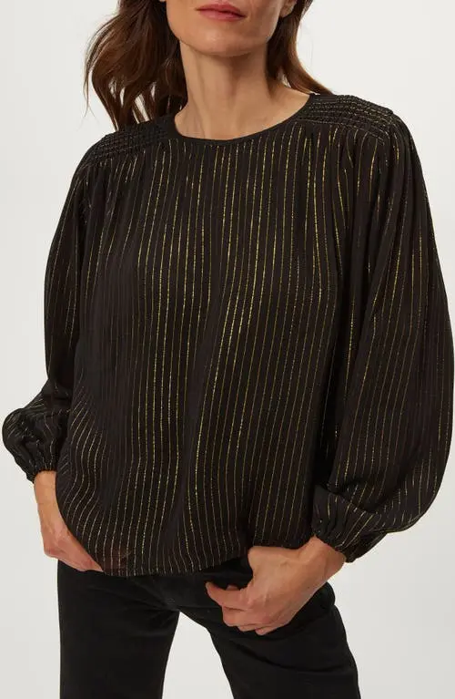 Michael Stars Dolly Metallic Stripe Top