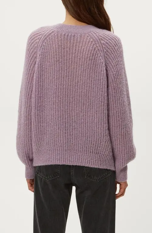 Michael Stars Indra Crewneck Sweater - Amethyst