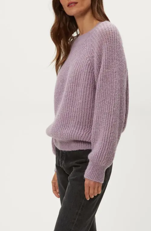Michael Stars Indra Crewneck Sweater - Amethyst