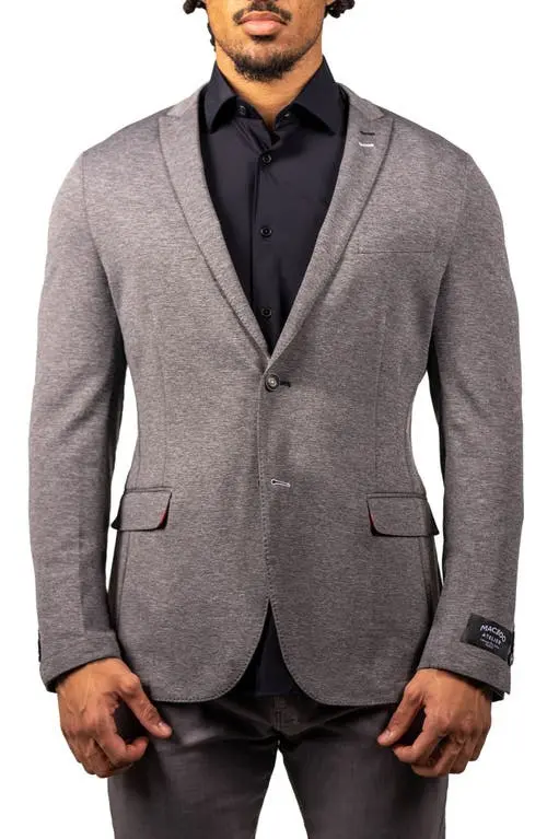 MACEOO Stretch Unconstructed Blazer - Grey
