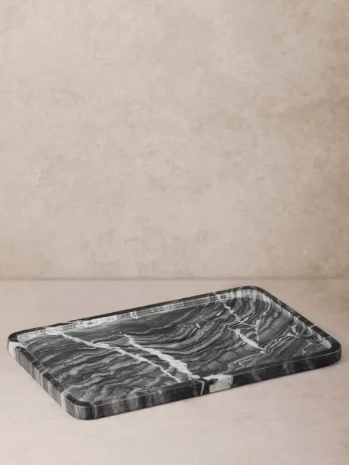 GAURI KOHLI Frontier Marble Tray