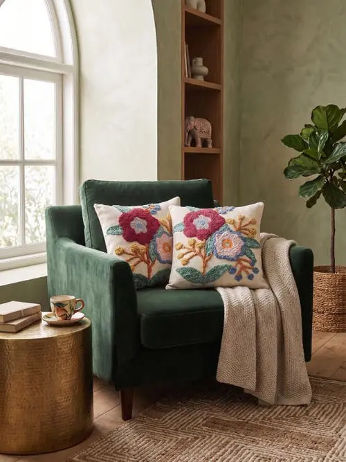 GAURI KOHLI Prague Throw Pillow Cover