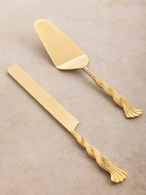 GAURI KOHLI Santiago Cake Servers