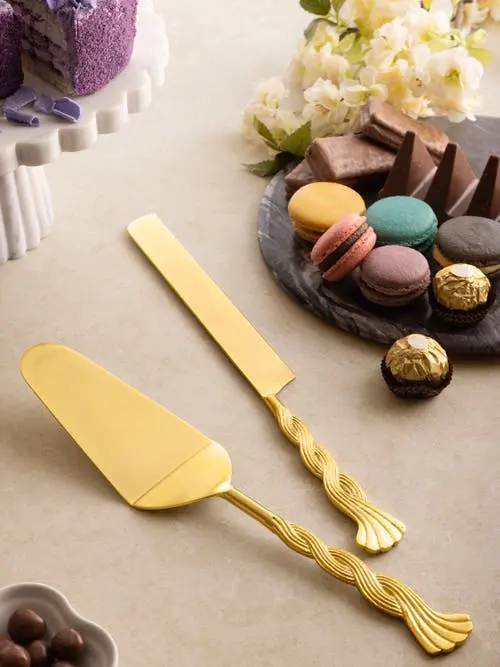 GAURI KOHLI Santiago Cake Servers
