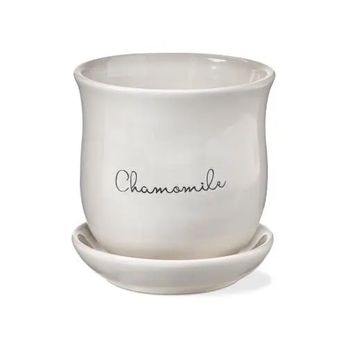 TAG Chamomile Planter Set Multicolor Ceramic Garden Pots Easy Clean - Multicolored