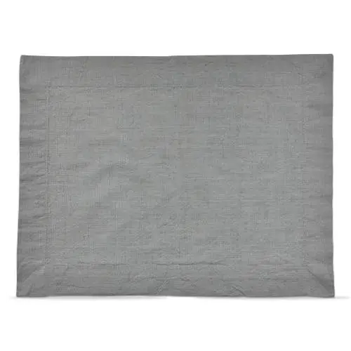 TAG Threads Slub Cotton Placemat - Gray