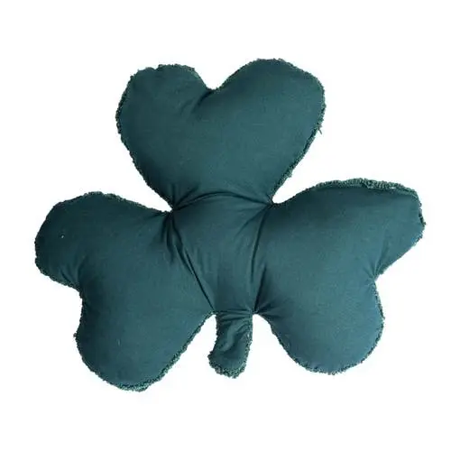 C&F HOME Clover Shaped St. Patrick's Day Hooked Accent Throw Pillow 18" X 20