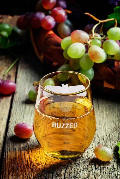 TAG Buzzed Stemless Wine Glasses Drinkware For Spring