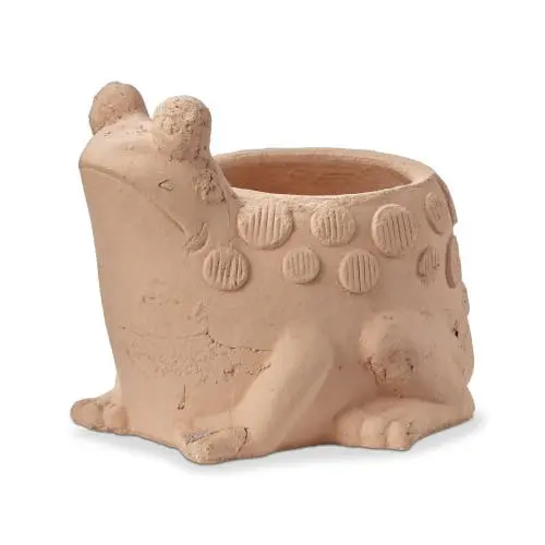 TAG Frog Planter Terracotta Cute Garden Decor