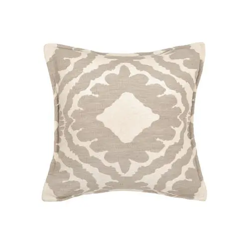 ELISABETH YORK Cleo Natural Throw Pillow - Beige