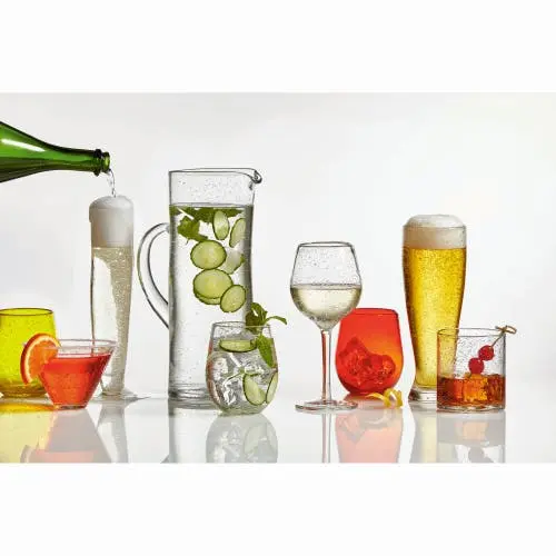 TAG Bubble Tall Wine Glass Drinkware For Everyday Use