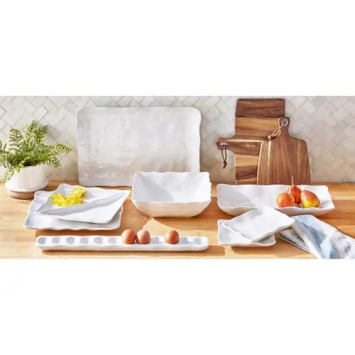TAG Formoso Stoneware Rectangular Serving Tray Dishwasher Safe