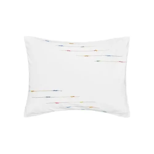 CAROL & FRANK Raina Cotton Standard Pillow Sham - White
