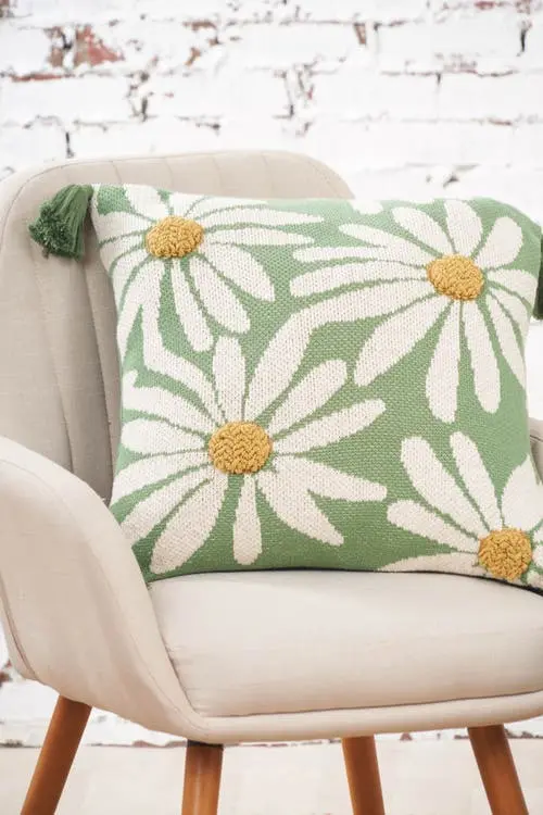 CAROL & FRANK Daisy Accent Pillow