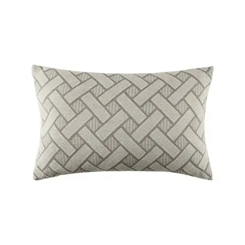 ELISABETH YORK Leighton Shale Accent Pillow Decor - Gray