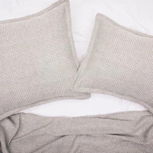 C&F HOME Langford Mini Hounds Tooth Hand Loomed Cotton Decorative Throw Pillow