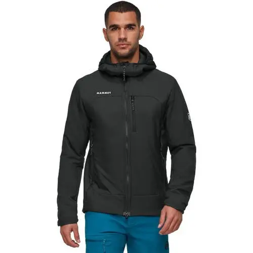 MAMMUT Rime In Hooded Jacket - Black