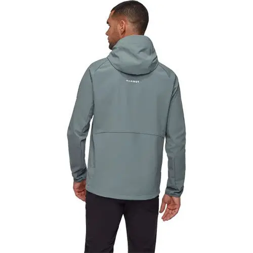 MAMMUT Ultimate Comfort Softshell Hooded Jacket - Strata