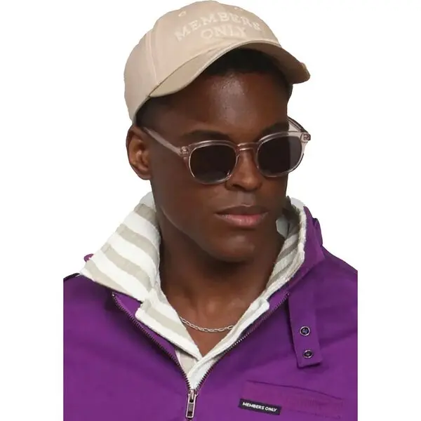 MEMBERS ONLY Washed Baseball Cap - Beige