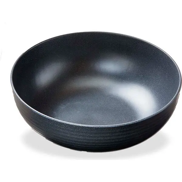 TAG Brooklyn Charcoal Melamine Serving Bowl Dishwasher Safe - Gray