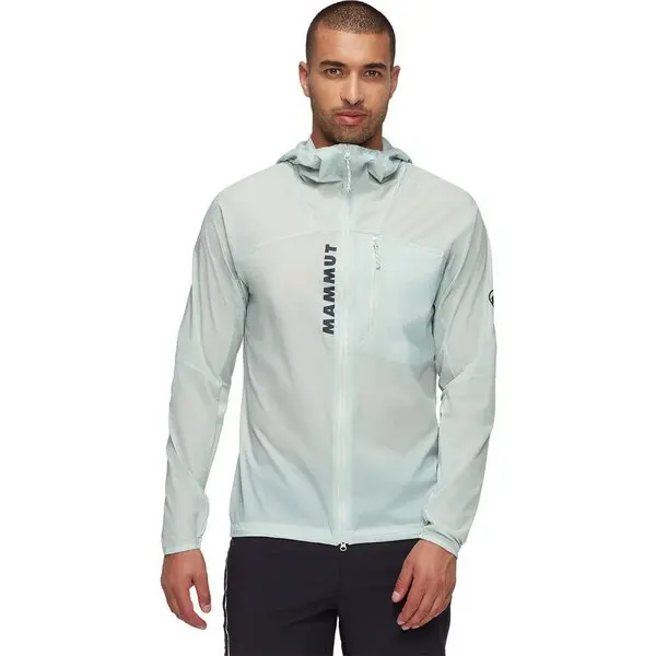 MAMMUT Aenergy Wb Hooded Jacket - Silver Sage