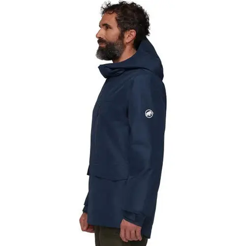 MAMMUT Fall Line Hs Thermo Hooded Jacket - Marine