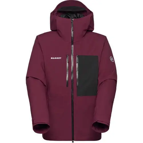 MAMMUT Stoney Hs Thermo Hooded Jacket - Vin/black