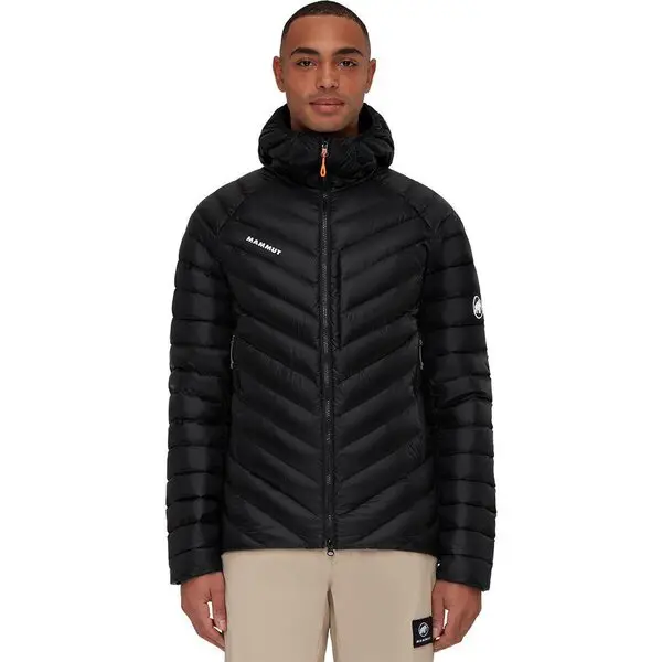 MAMMUT Broad Peak In Hooded Jacket - Black
