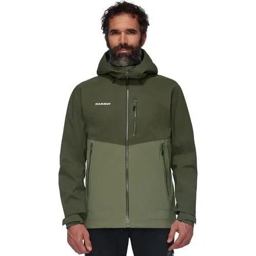 MAMMUT Alto Guide Hs Hooded Jacket - Marsh/dark Marsh
