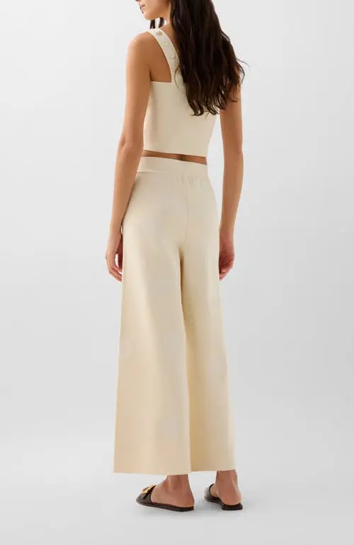 SCALPERS Embsun Knit Wide Leg Trousers