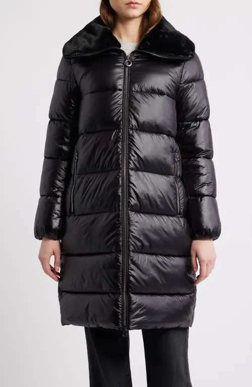 Bcbgmaxazria Nylon Puffer Coat - Black