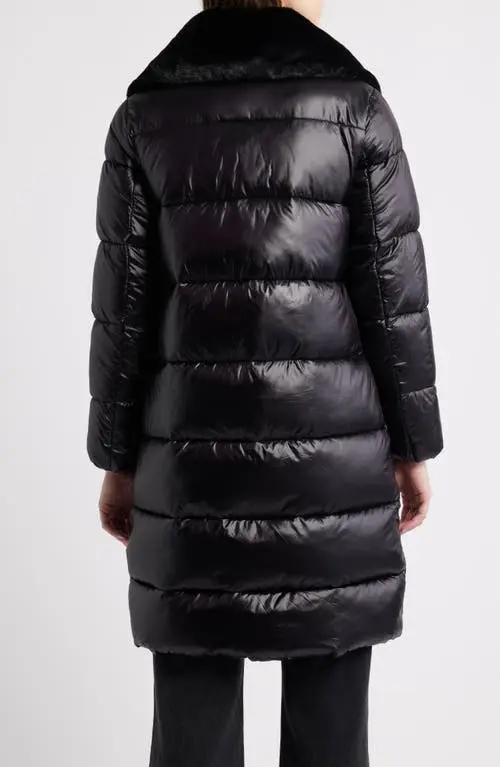 Bcbgmaxazria Nylon Puffer Coat - Black