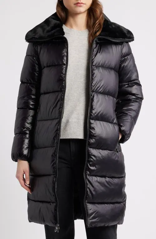 Bcbgmaxazria Nylon Puffer Coat - Black