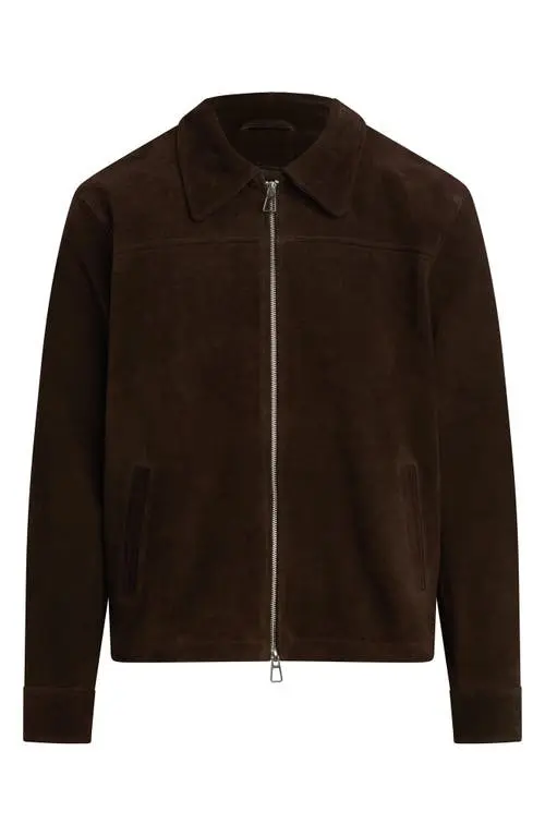 Joe's Jeans Suede Zip-up Jacket