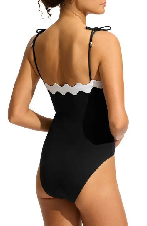 Seafolly Rickrack One-piece Swimsuit