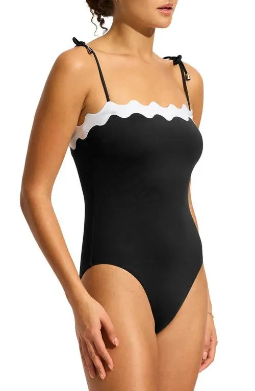 Seafolly Rickrack One-piece Swimsuit