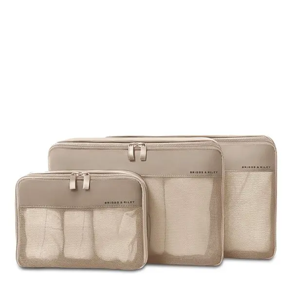 Briggs & Riley Packing Cube Set - Tan
