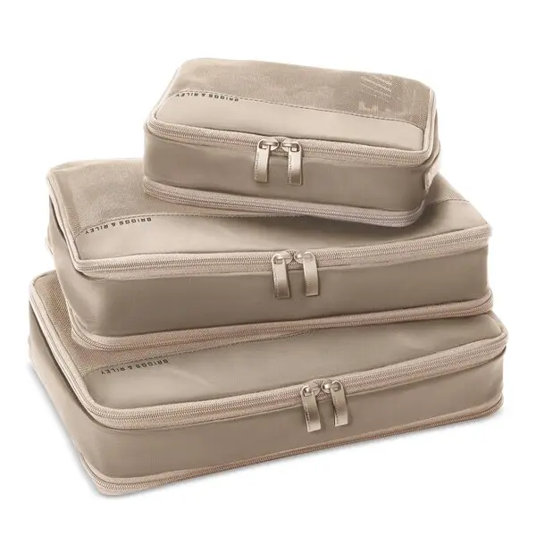 Briggs & Riley Packing Cube Set - Tan