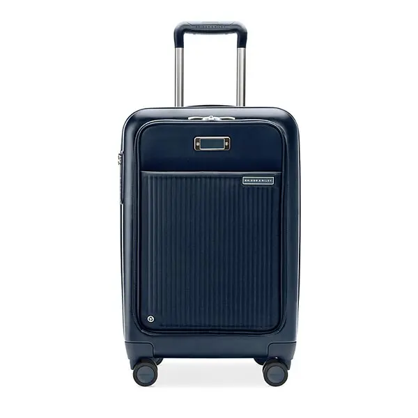 Briggs & Riley Essential Front Pocket Carry-on Expandable Spinner - Navy