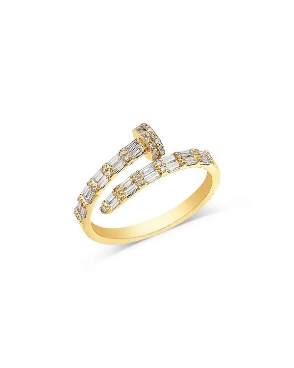 Bloomingdale'S Diamond Bypass Ring - Gold