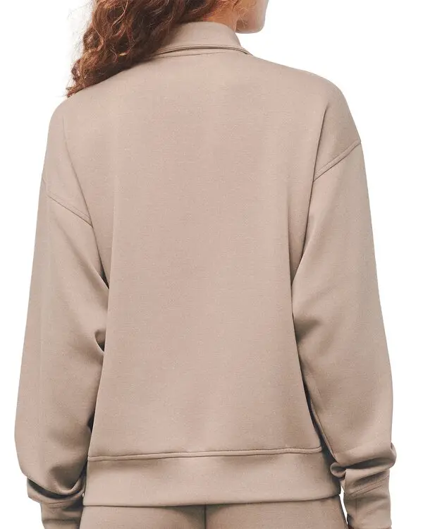 Splendid Scubasoft Quarter Zip Sweatshirt