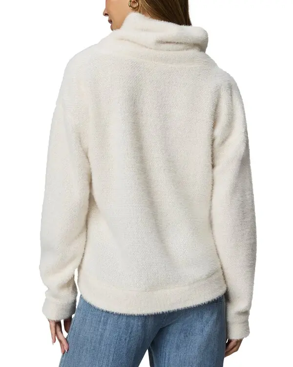 Splendid Rowan Fuzzy Pullover - White