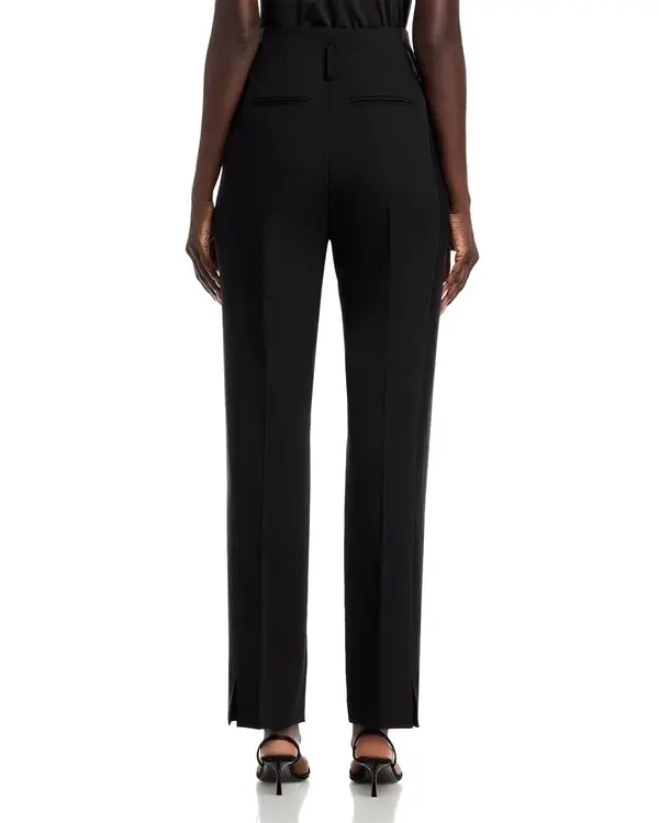 BOSS Tanjana Wool Blend Straight Pants