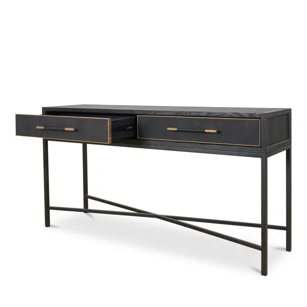 MOE'S HOME COLLECTION Mako Console Table - Black