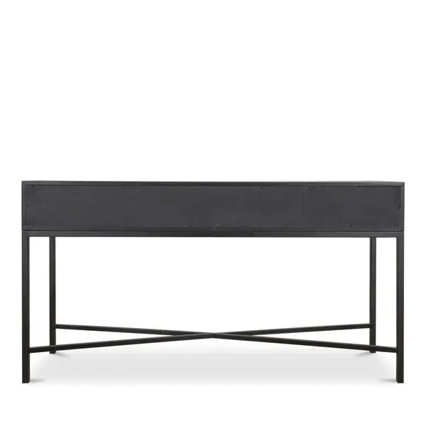 MOE'S HOME COLLECTION Mako Console Table - Black